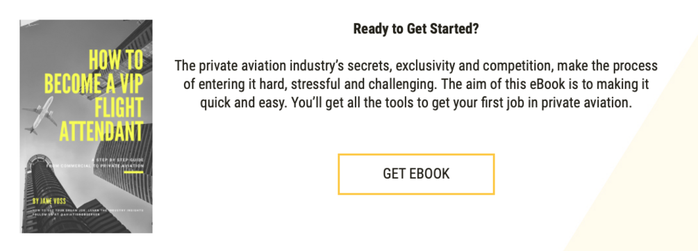 eBook How to become a VIP Flight Attendant
