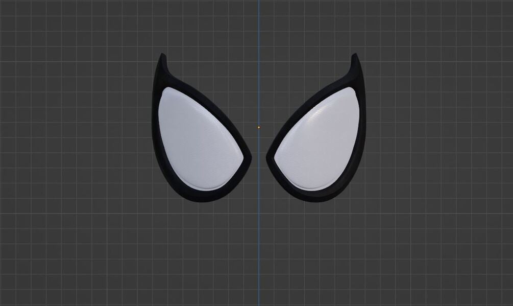 Superior Spider-Man Mark 1 Lenses (scratch sculpted)