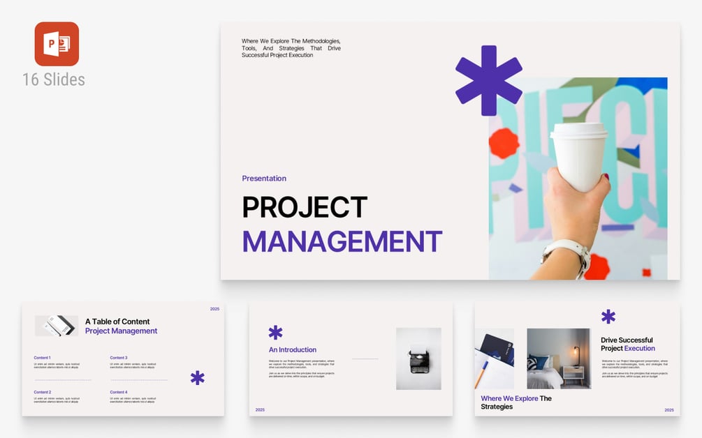 Project Management PowerPoint Template