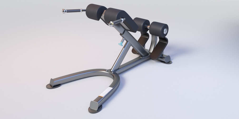 ROMAN CHAIR - Premium 3D Gym Equipment Model