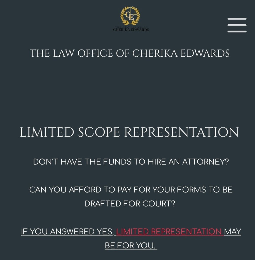 Limited Scope Representation-Texas