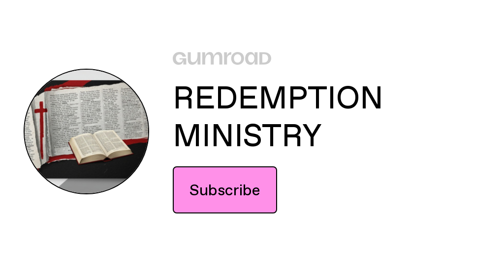 REDEMPTION MINISTRY