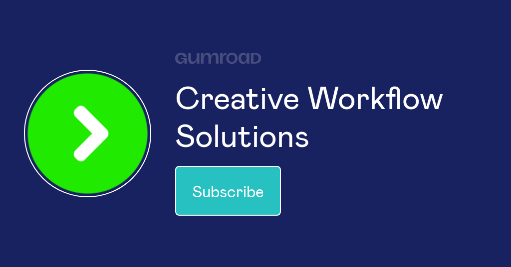 Creative Workflow Solutions