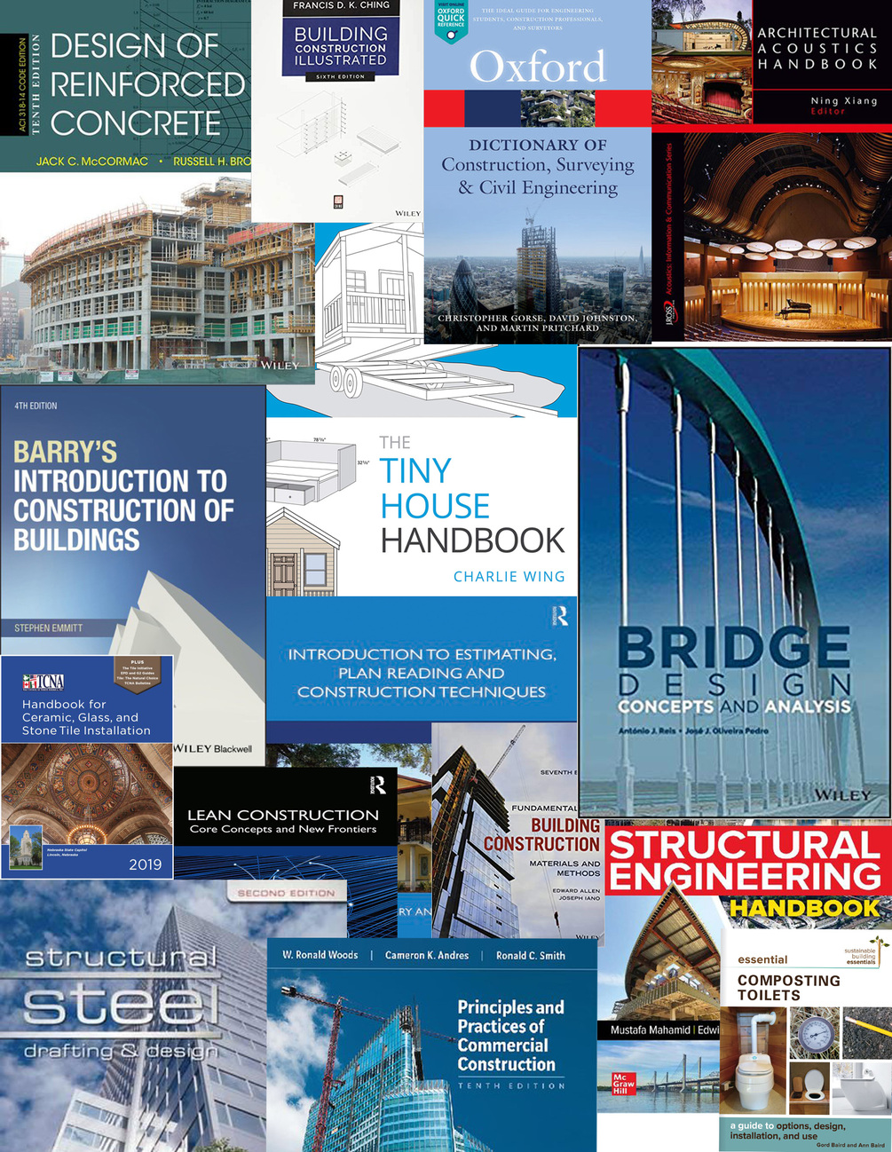 Architecture Engineering Books Collection