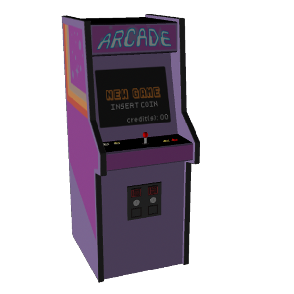 3D Model arcade game