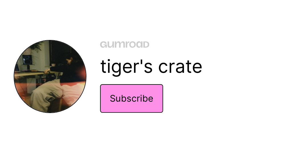 tiger's crate
