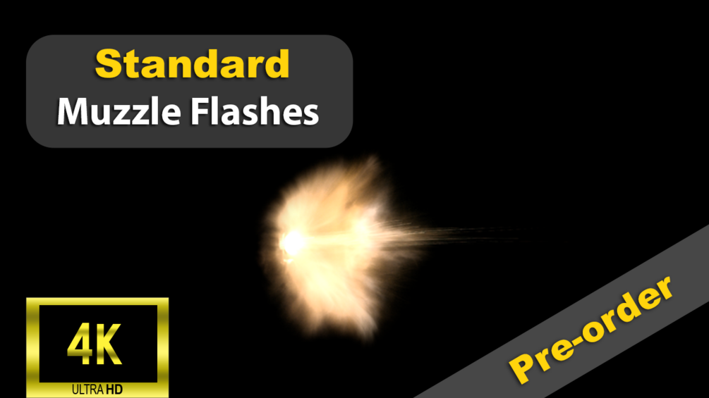 Standard Muzzle Flash Pack (Pre-order)