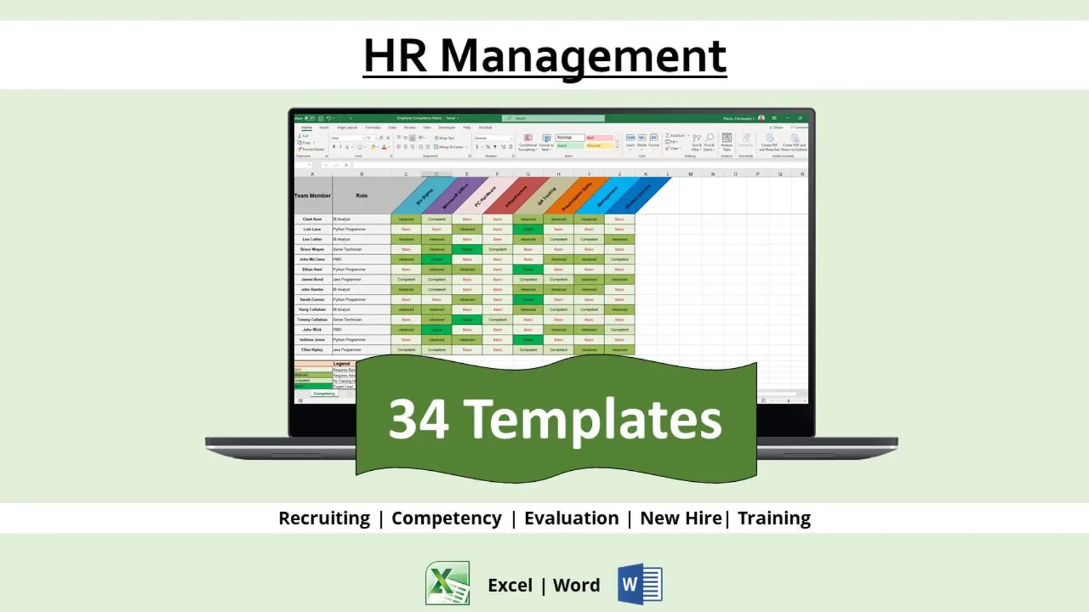 HR Management Template Bundle