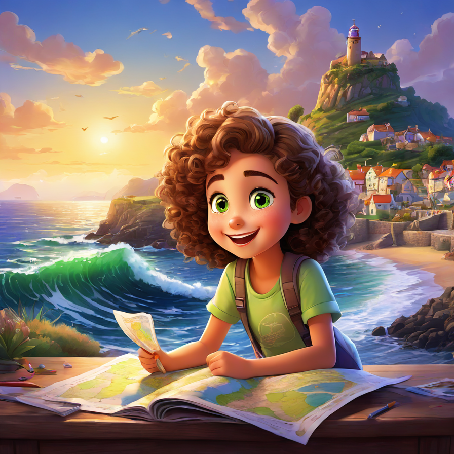The Quest for the Golden Anchor-Book Story For Kids
