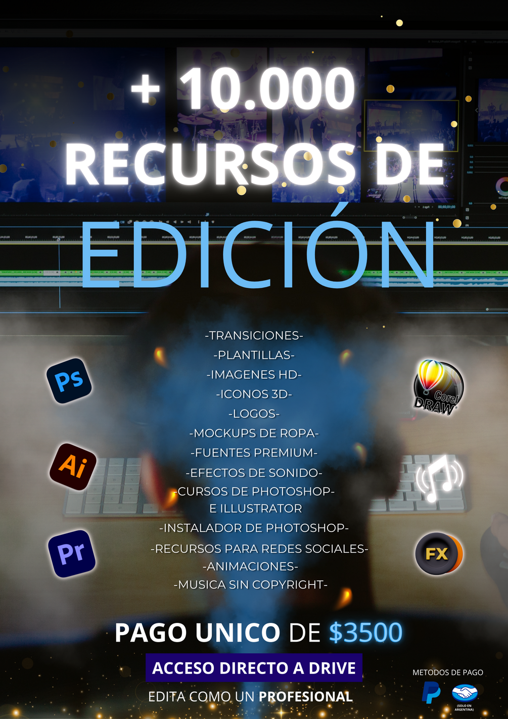 Recursos y plantillas para edicion