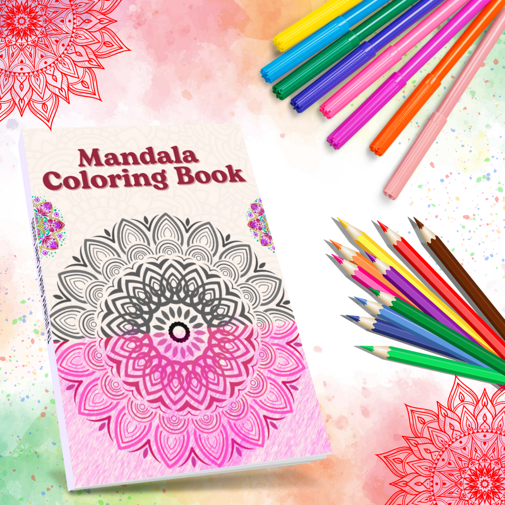 Mandala Coloring Book for All Ages | Printable | Easy Download