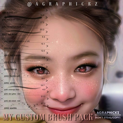 my custom brush pack