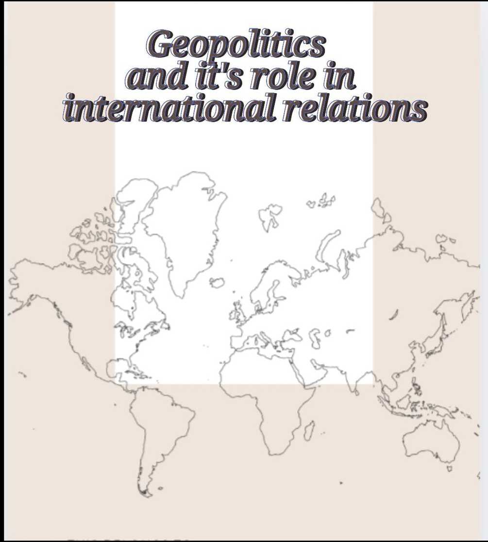 geopolitics and its role in international relations