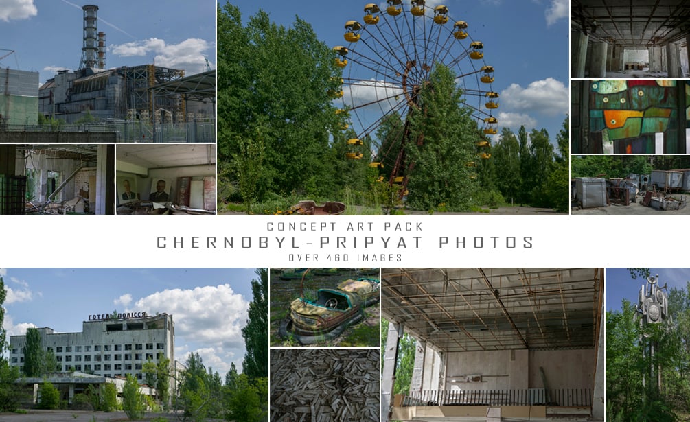 Chernobyl -Pripyat photoreference for concept artist