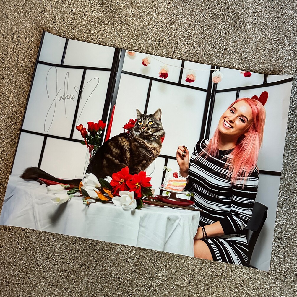 **SOLD OUT** 2019 - Valentines Day Kitty - Large Poster