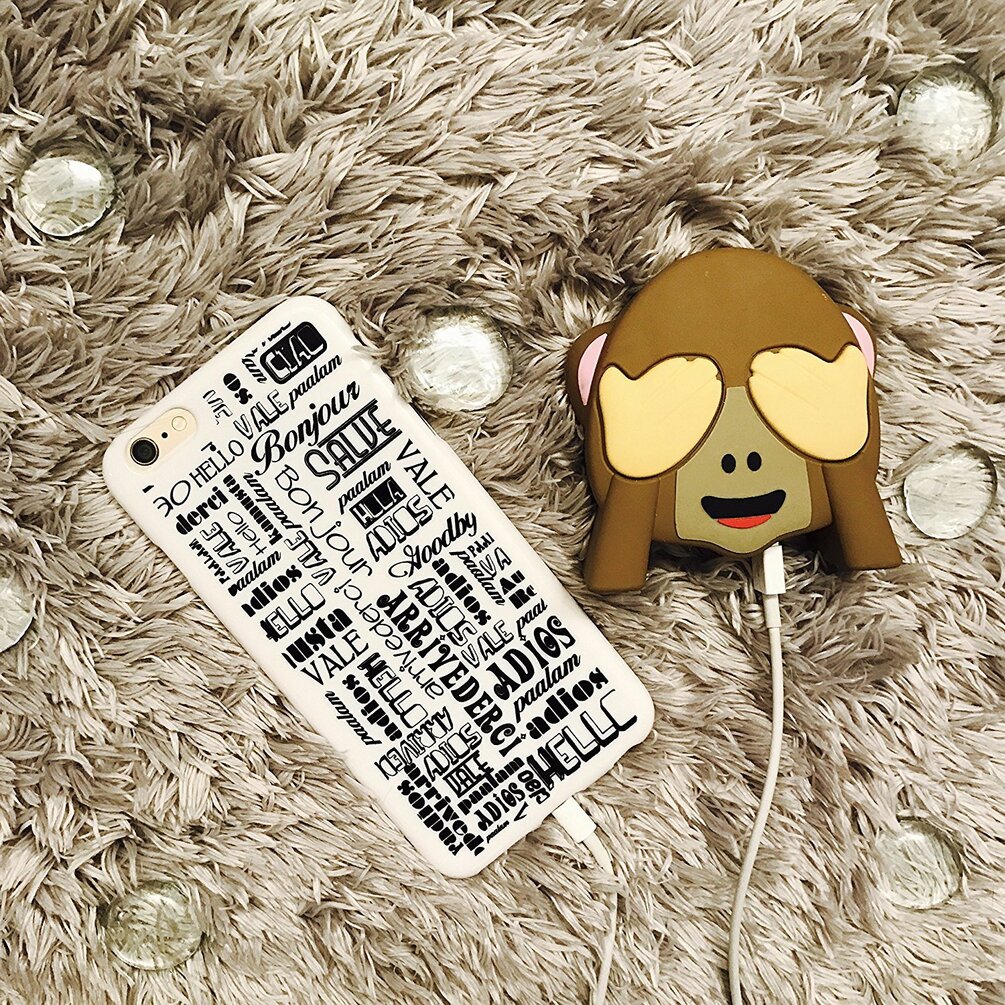 Monkey Emoji Powerbank