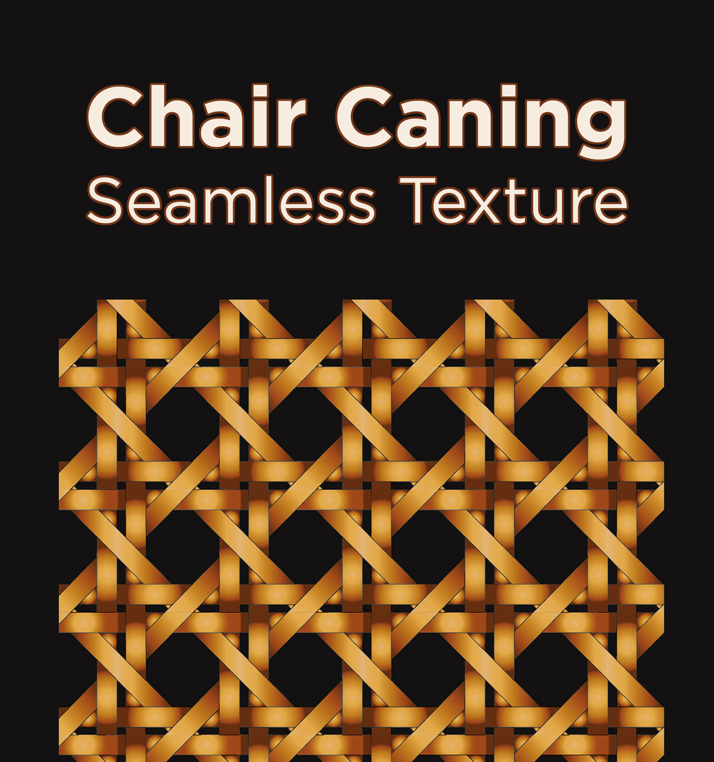Chair Caning Design Seamless Texture