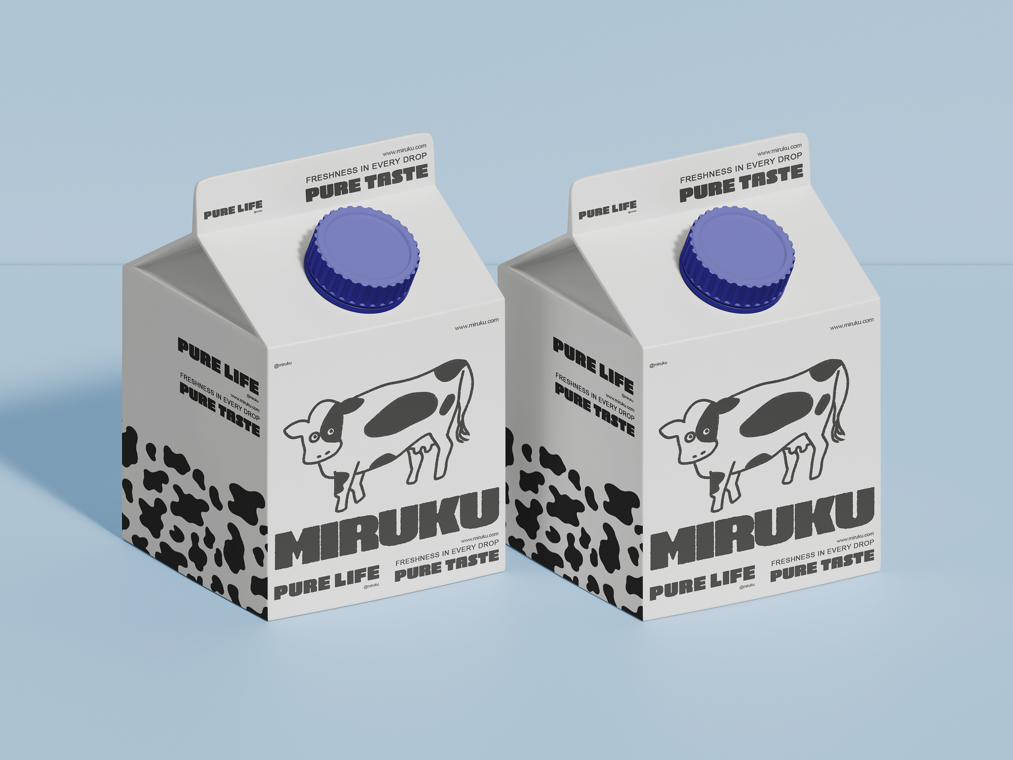 Milk Store & Branding Mockup