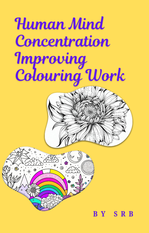 Human Mind Concentration Improving Colouring Work