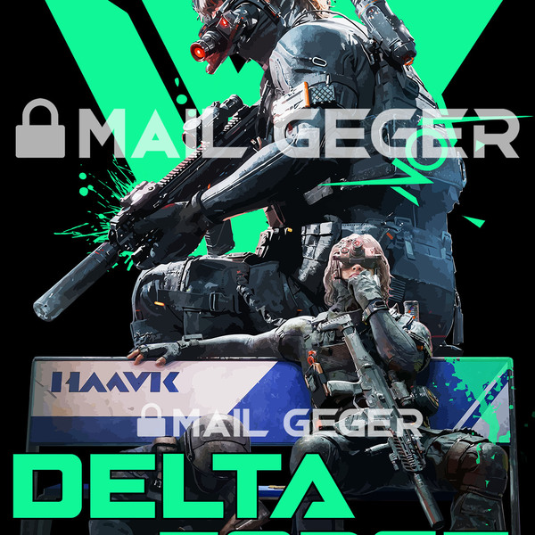delta force game, for poster or tshirt design