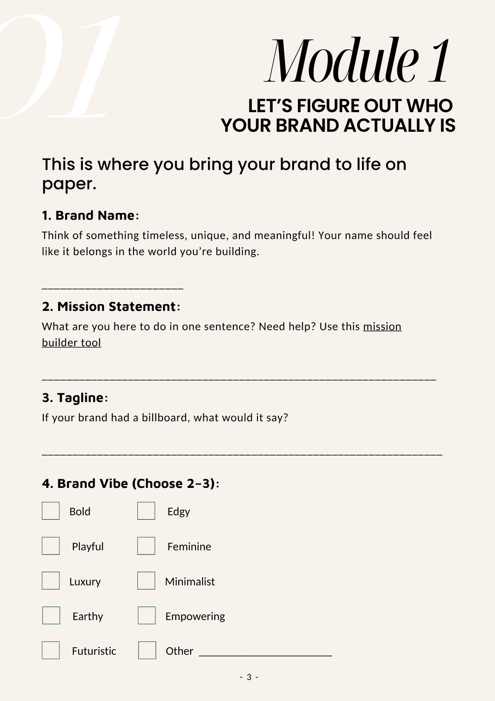 The Soft Launch Starter Kit: The Ultimate Brand Workbook for Founders