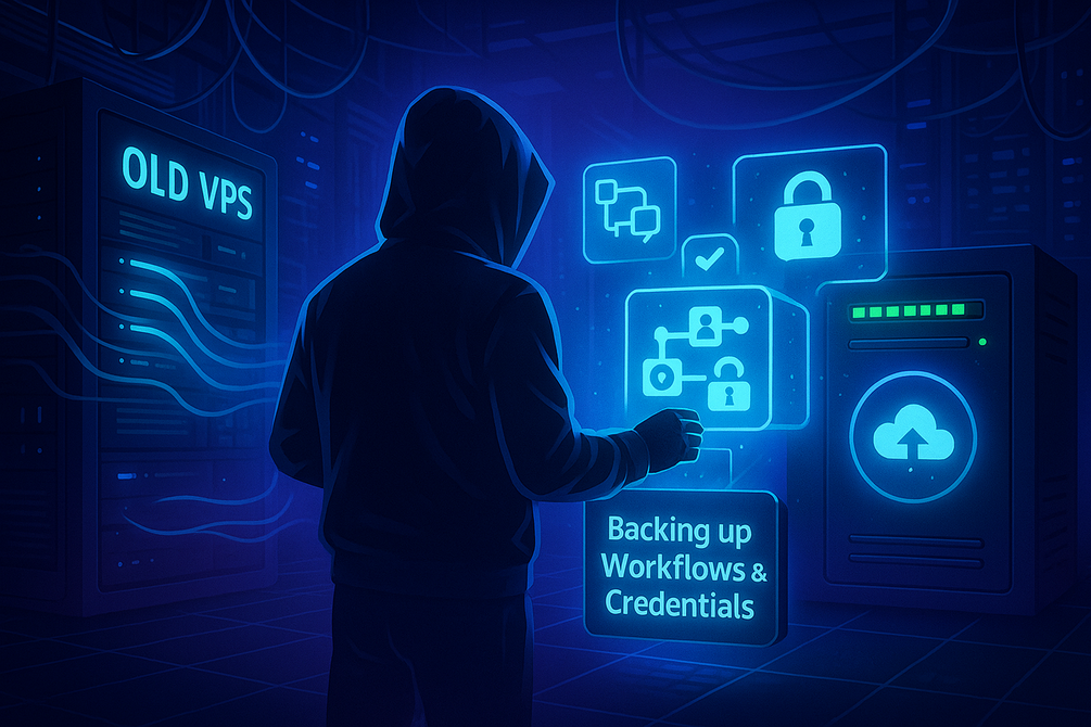 Large-scale Backup Workflow on n8n