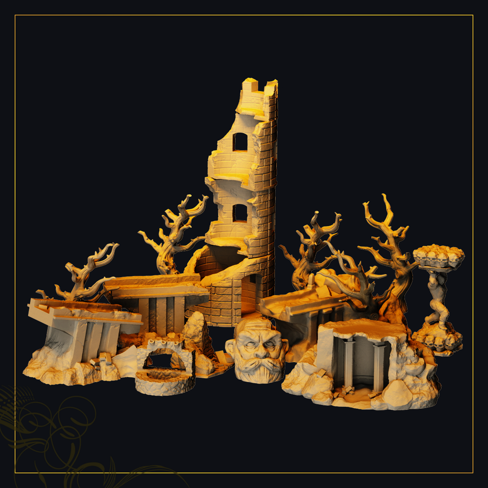 Builder Pack - 3D Printable Terrain