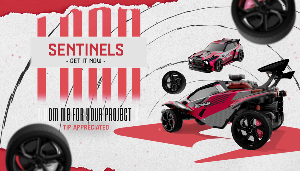 Sentinels Decal Rocket League
