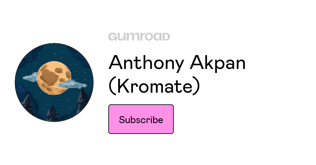 Anthony Akpan (Kromate)