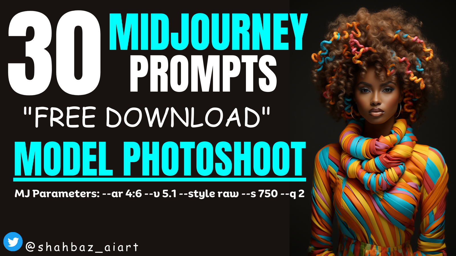 Model Photoshoot | 30 Midjourney Prompts