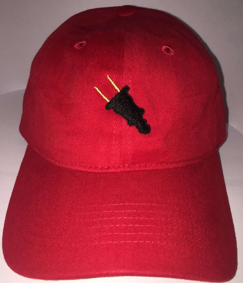 The Plug - Red (Strapback) Dad Hats