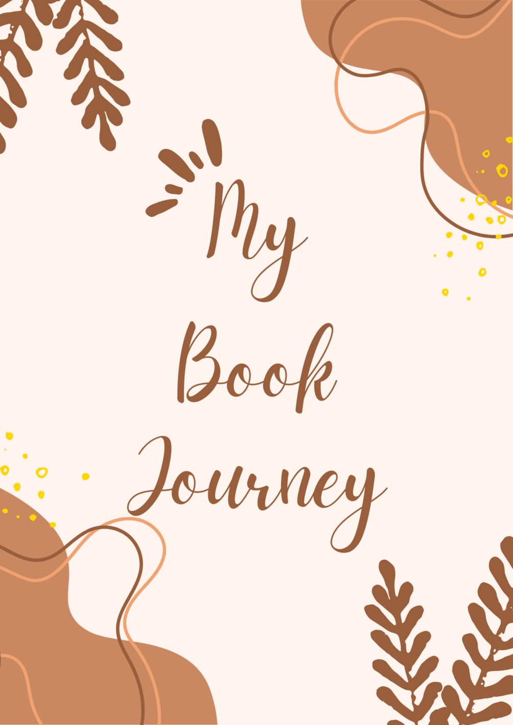 Book Journaling digital/printable journal