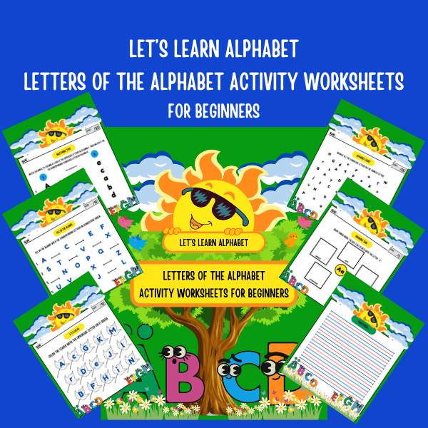 BUNDLE - 3 IN 1 LET'S LEARN ALPHABET ( printable and editable to canva )