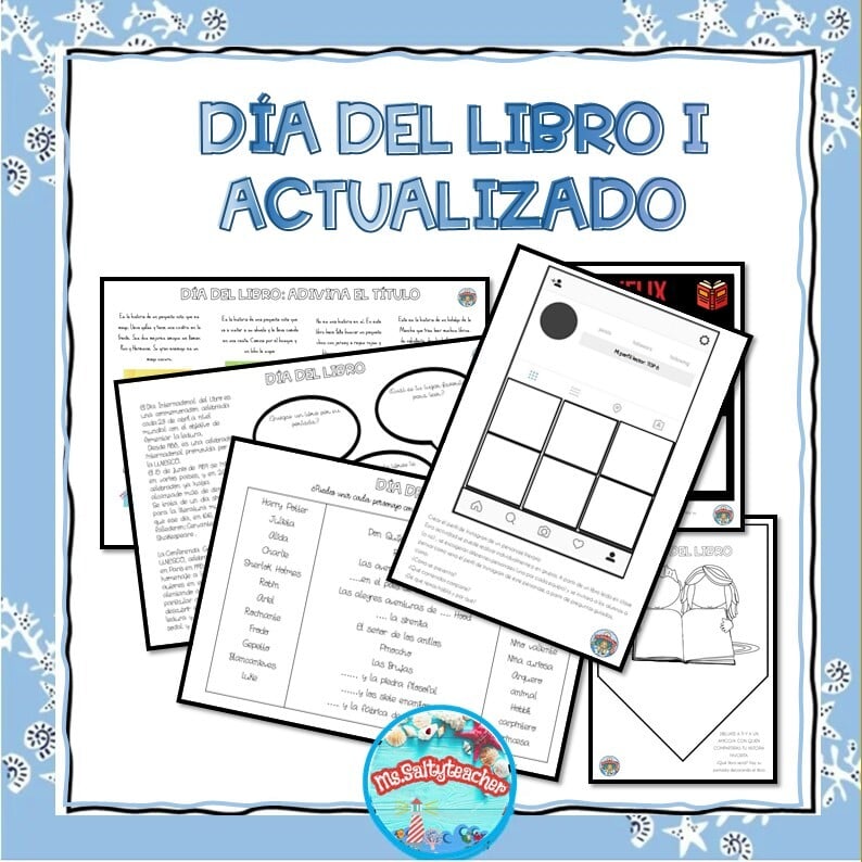 DÍA DEL LIBRO I : PACK DE RECURSOS ACTUALIZADO