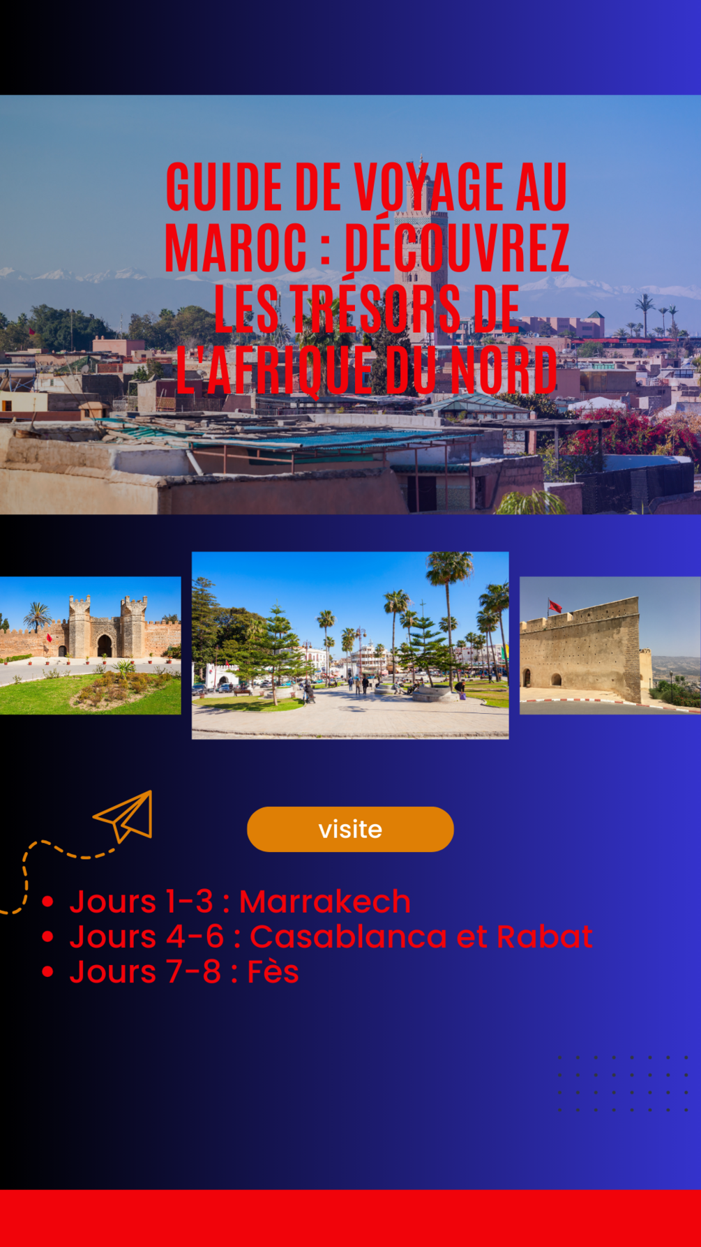 Guide de voyage au Maroc : Découvrez les trésors de l'Afrique du Nord