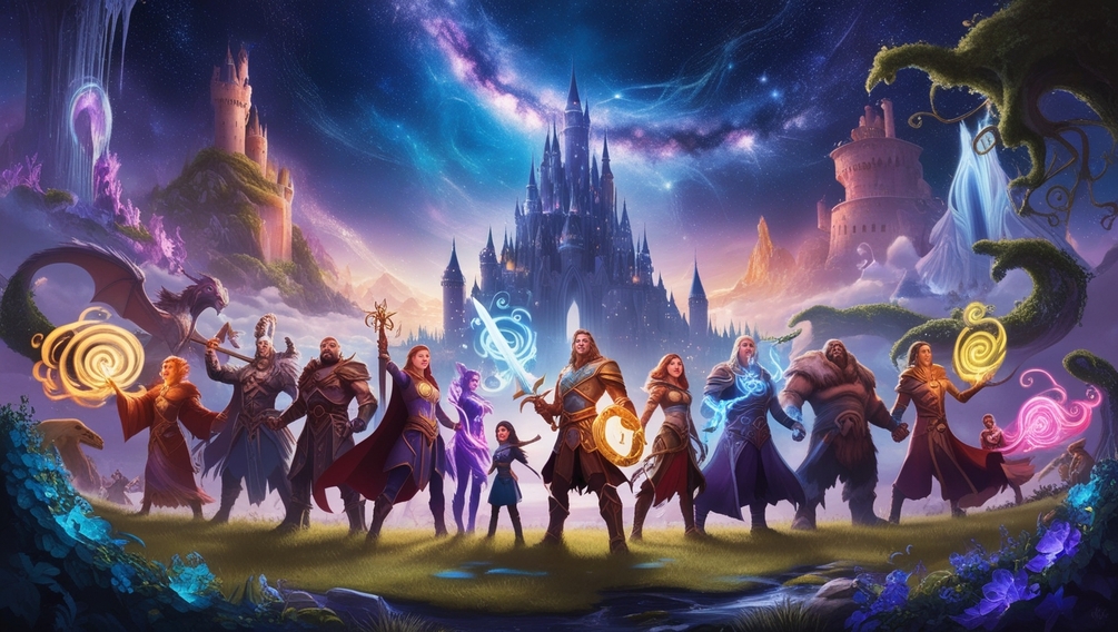 Step into a Magical Realm with Our Fantasy World Collection! # ...