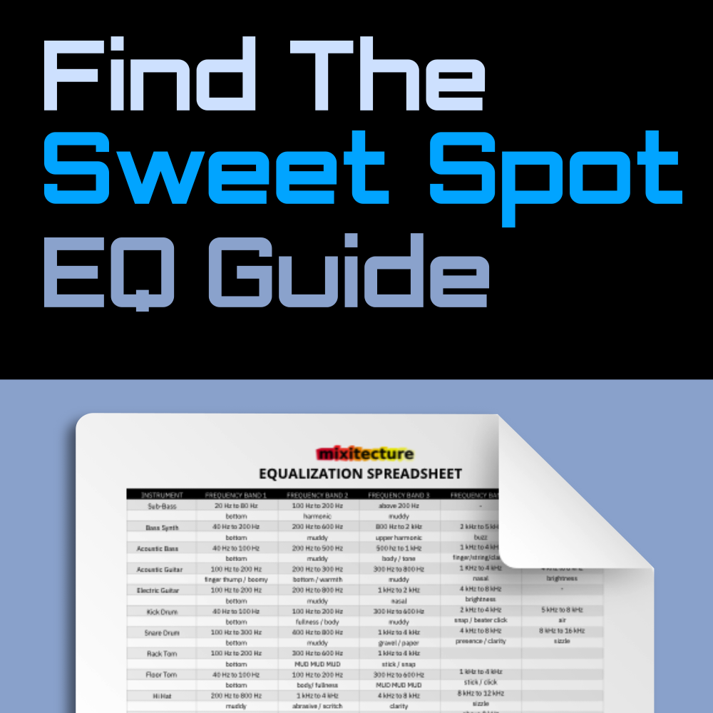 The Sweet Spot EQ Guide (PDF)