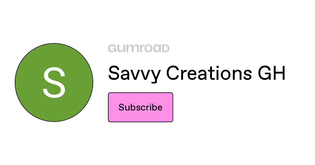 Savvy Creations GH