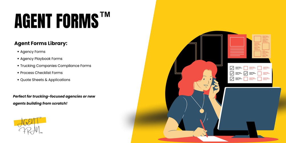 Agency Playbook Forms l Bundle - Ready-to-Use Templates for Insurance ...