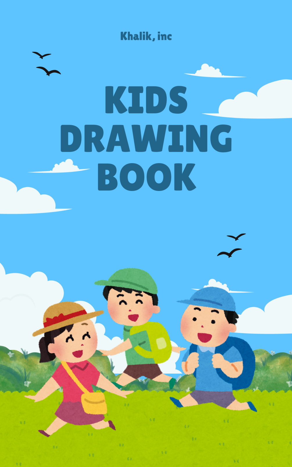 E-book coloring animal pictures for children