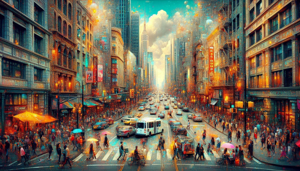 📸 Discover the Beauty of City Life with AI Street Photography 🏙️