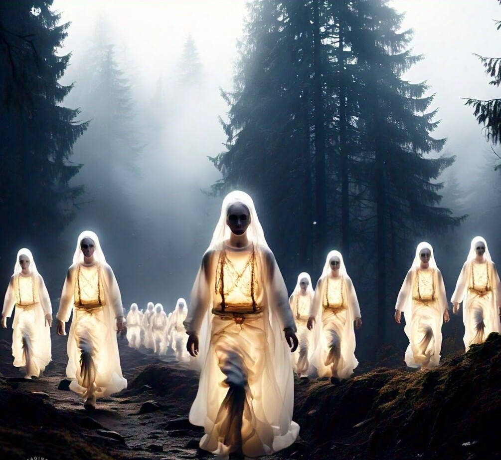 The Striding Spirits