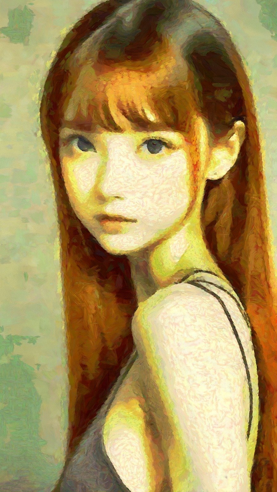 Soft Emotions – Digital Portrait Painting