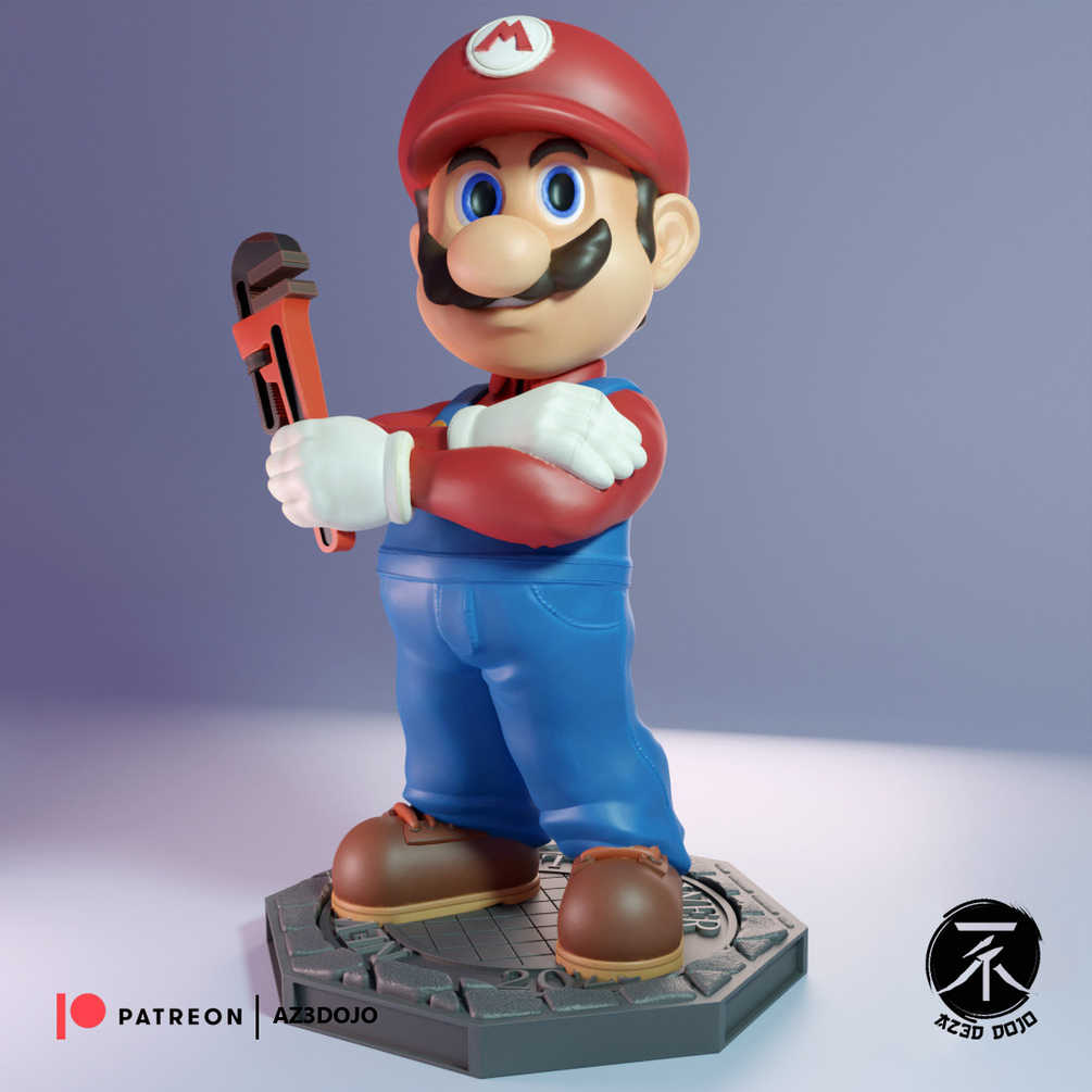 Mario For 3D Printing