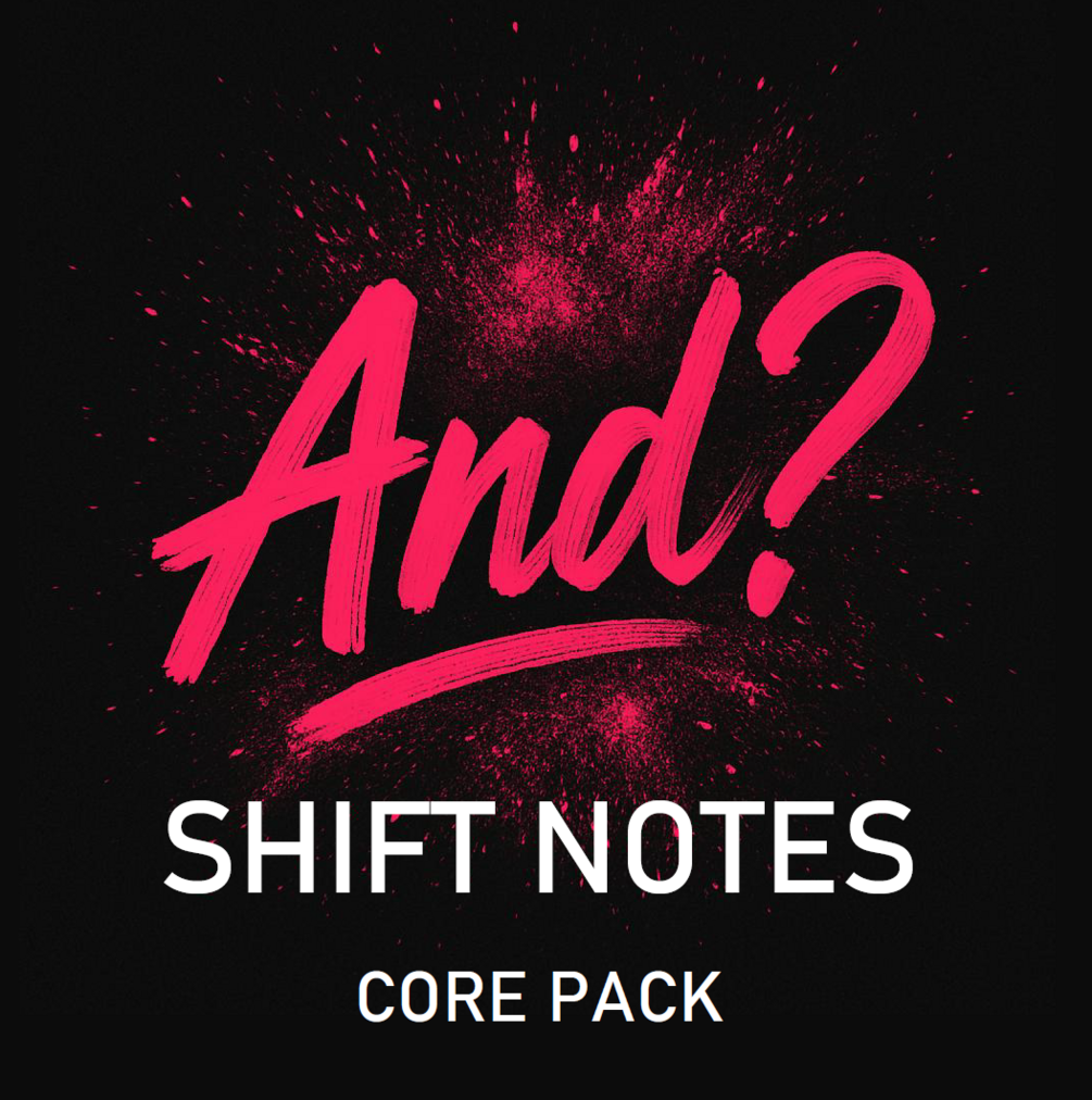 Shift Notes – Core Pack (10 mindset disruptors to stop spiralling and ...