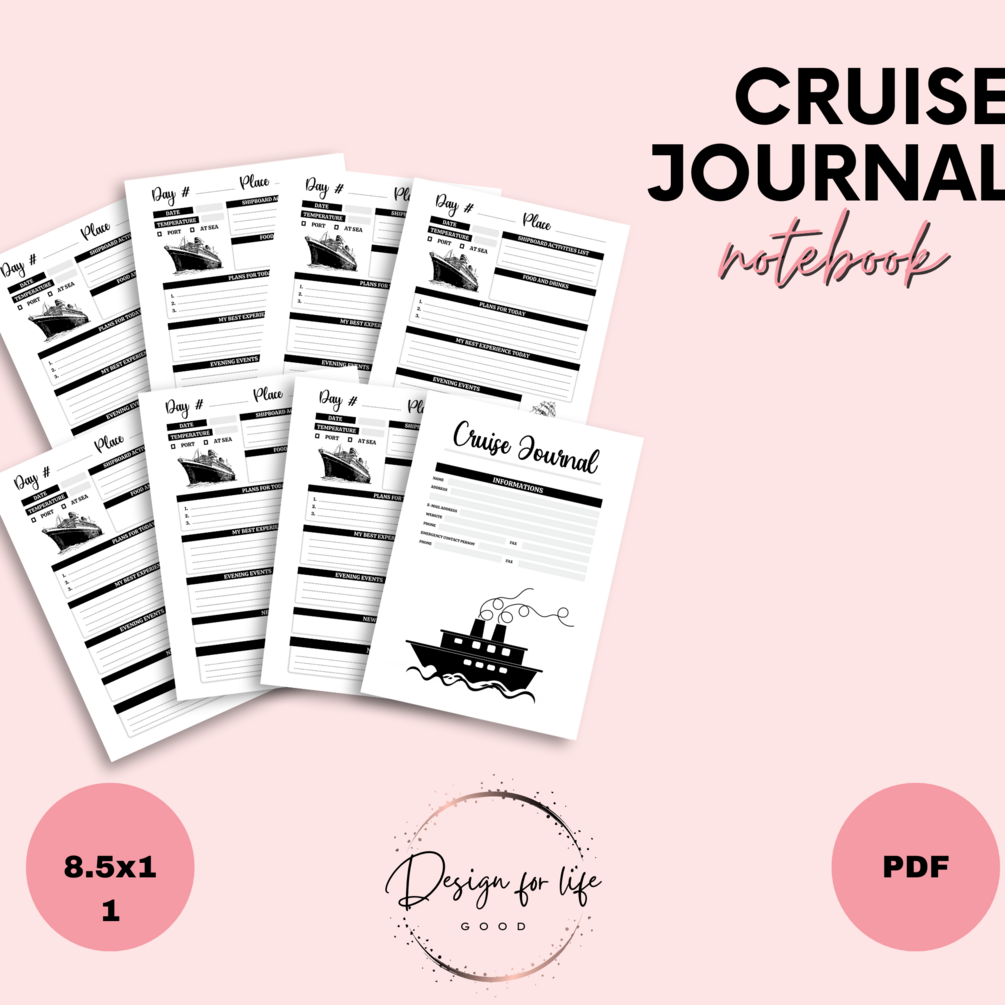 Cruise Journal Notebook