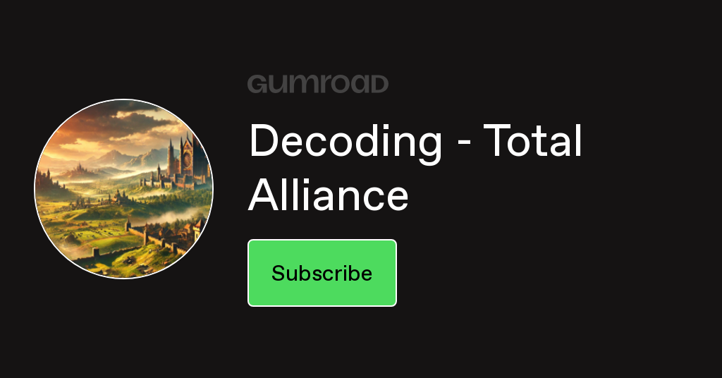 Decoding - Total Alliance
