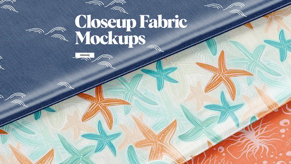 Closeup Fabric Mockups