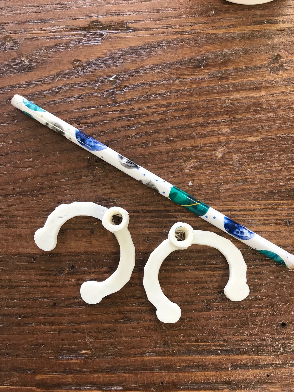 3D Printed Barbie Stand parts
