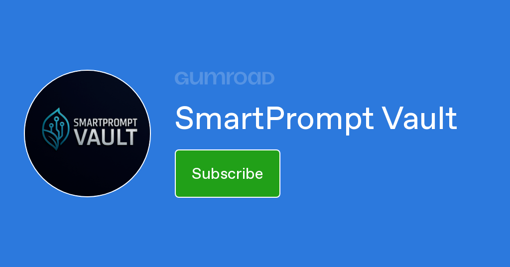 SmartPrompt Vault